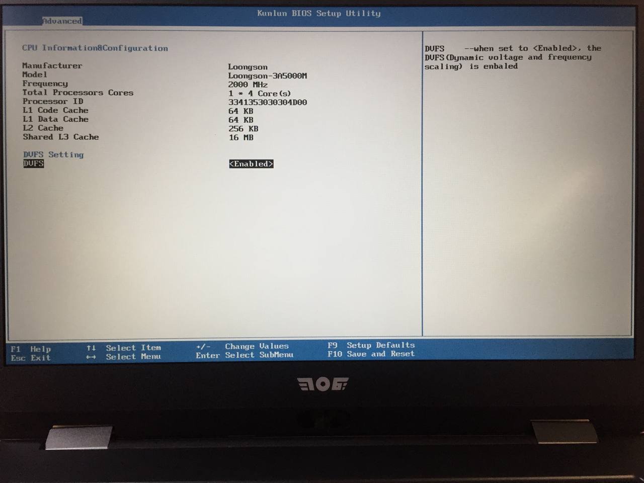 An overview of Loongson 3A5000 laptop