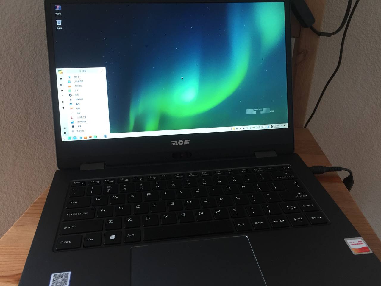 An overview of Loongson 3A5000 laptop